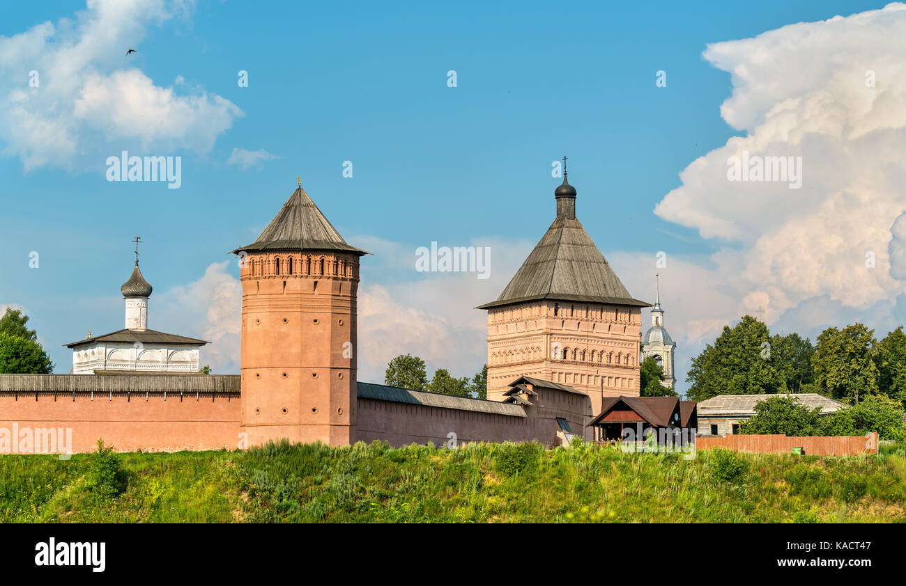 The Saviour Monastery of St. Euthymius in Suzdal, a UNESCO world ...