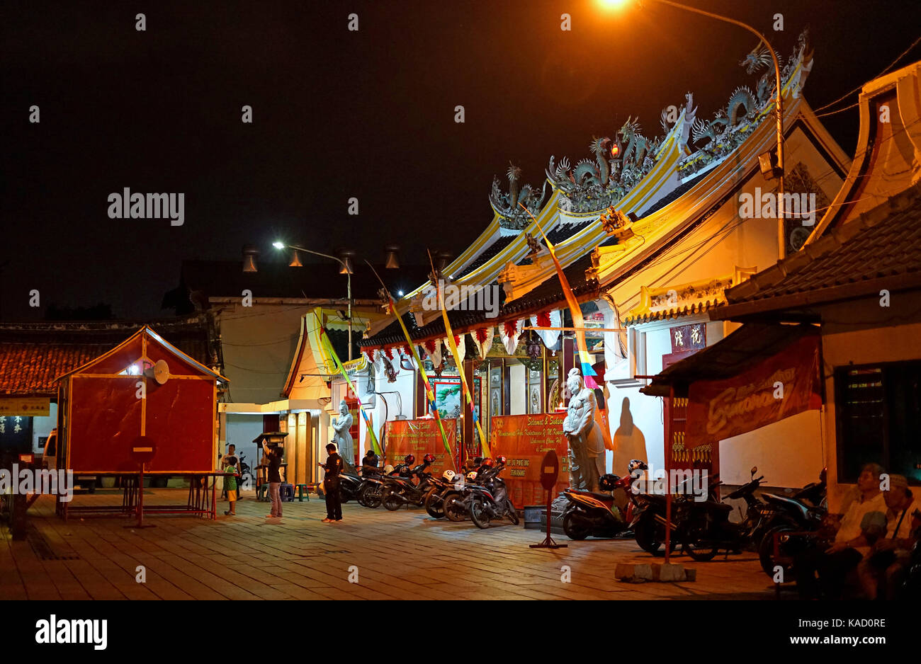 Kelenteng Tay Kak Sie, Semarang, Central Java, Indonesia Stock Photo ...