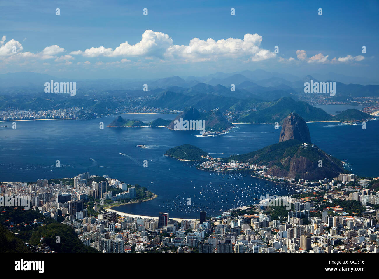 Aerial view bay botafogo hi-res stock photography and images - Alamy