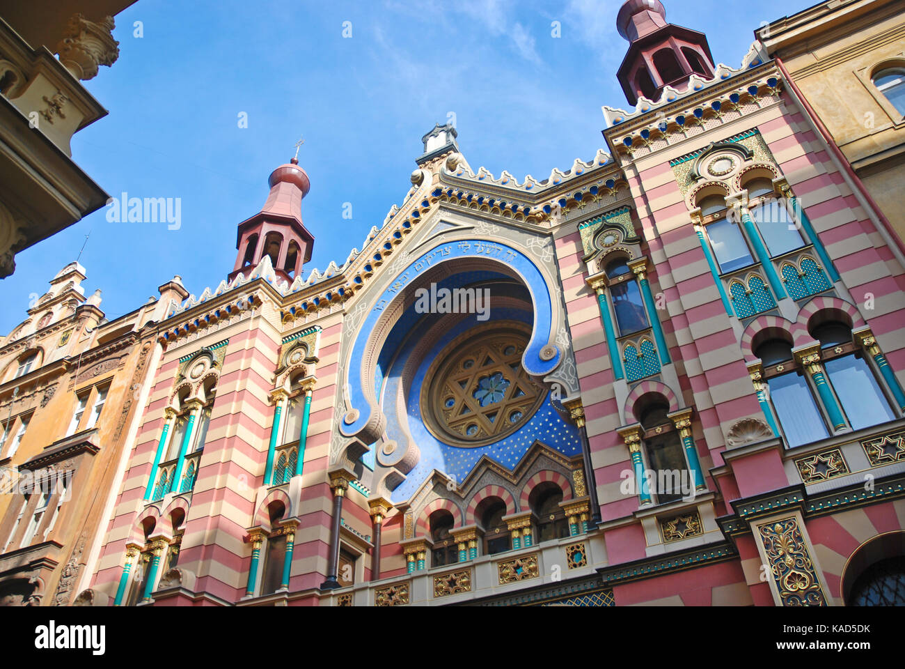 The Jubilee/ Jerusalem Synagogue in Prague Stock Photo - Alamy