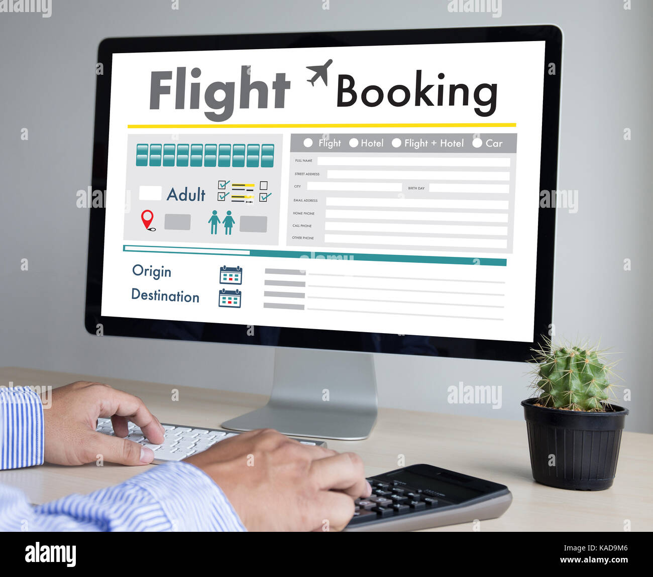 GO Flight Booking Air Online Ticket Book Concept Stock Photo - Alamy
