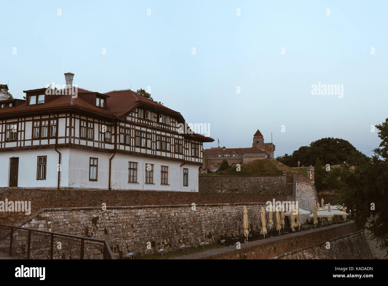 Kalemegdan Fortress entrance, ancient Singidunum, Belgrade, Serbia ...