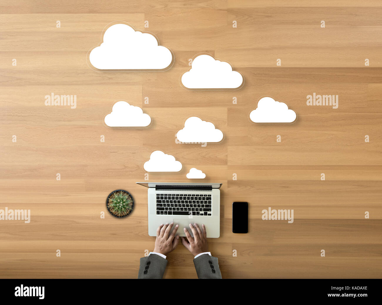 Cloud Computing diagram Network Data Storage Technology Service Stock ...