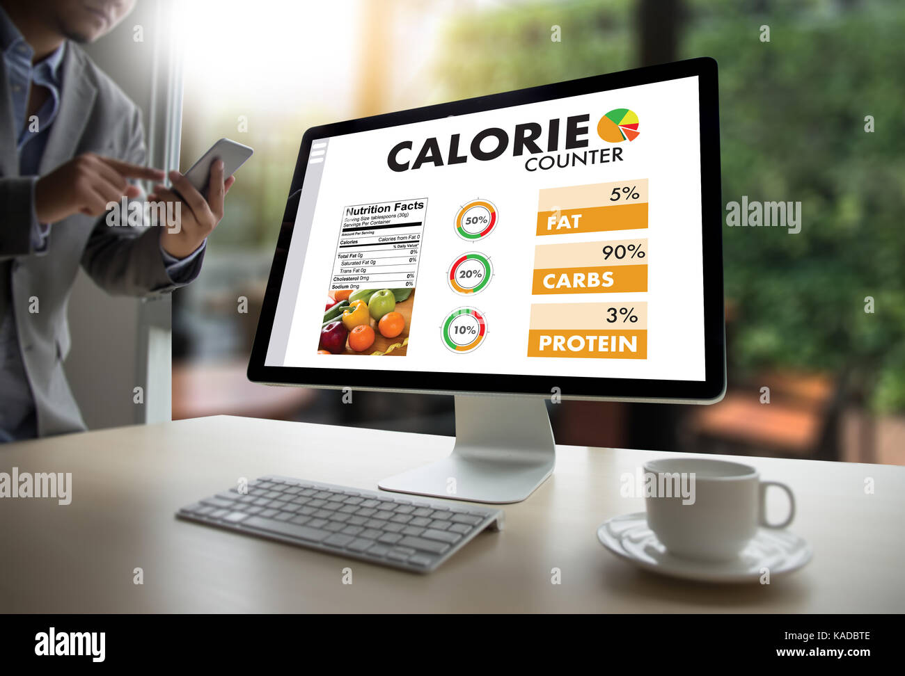 Calorie count hi-res stock photography and images - Alamy