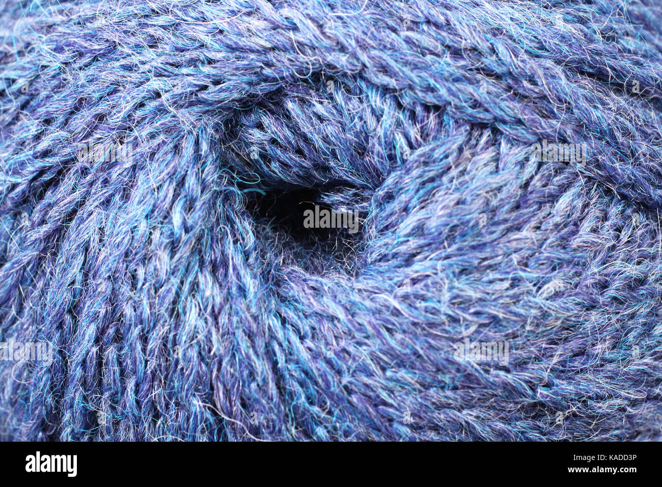 A super close up image of sea blue yarn Stock Photo - Alamy