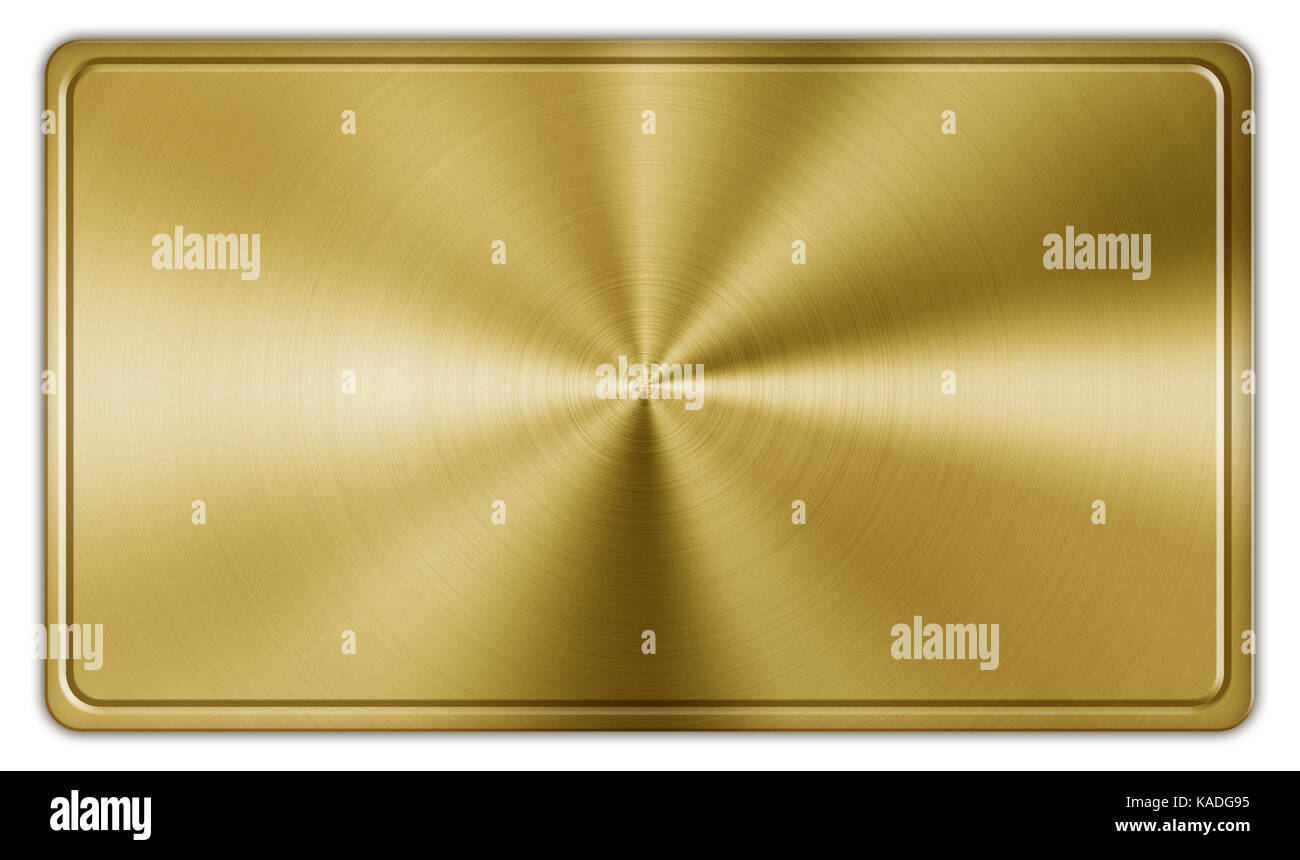 Shiny rectangle golden button on white Stock Photo - Alamy Shiny rectangle golden button on white Stock Photo - Alamy