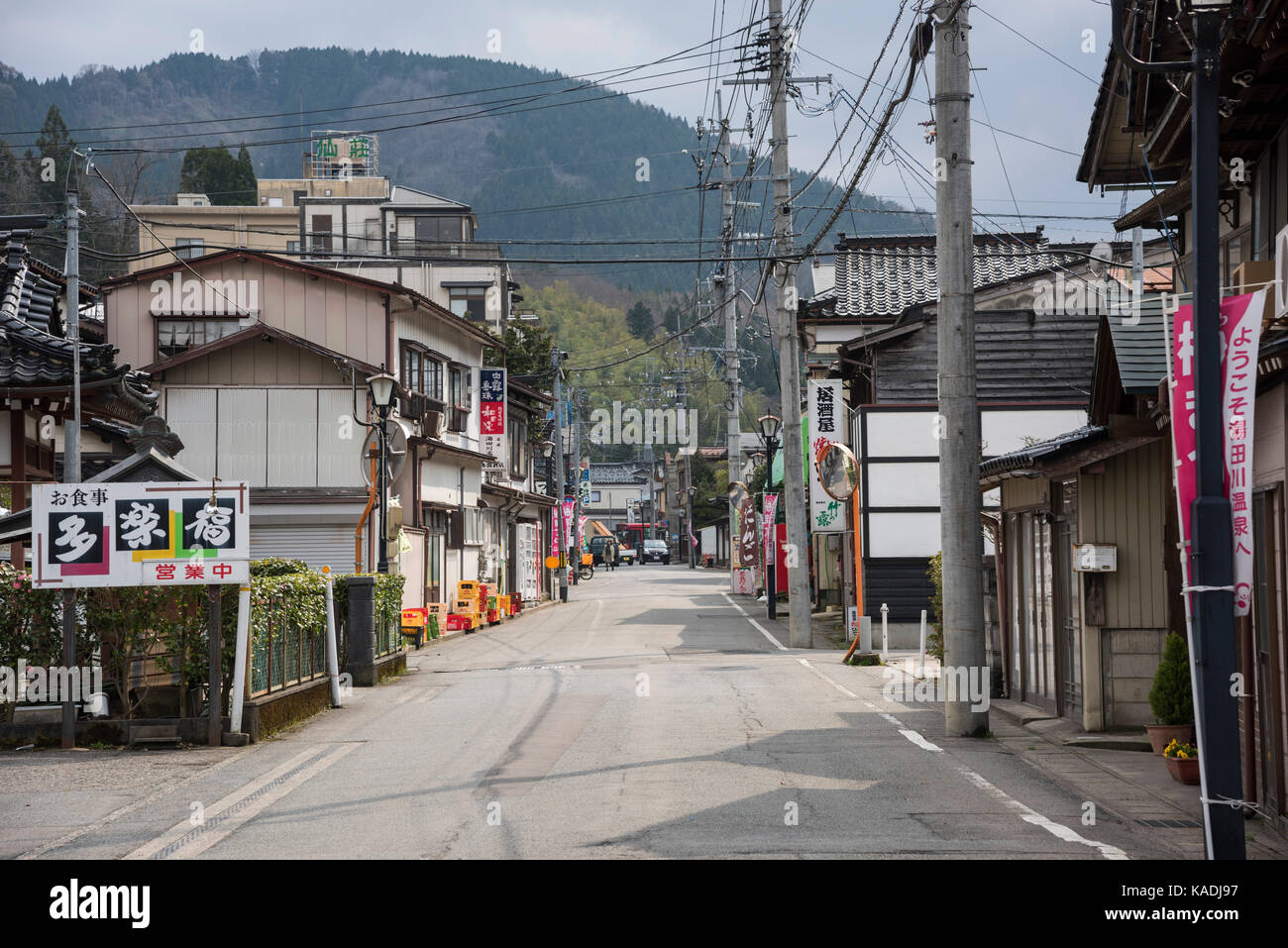 Rice Sprouting, Yutagawa Onsen, Tsuruoka City, Yamagata Prefecture ...