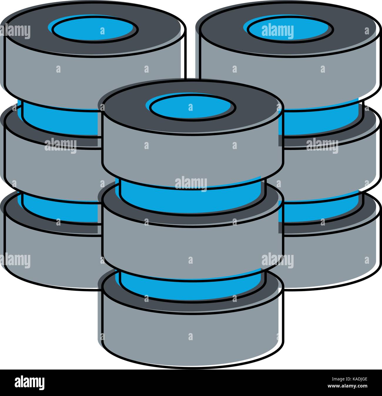 database data center icon image Stock Vector Image & Art - Alamy