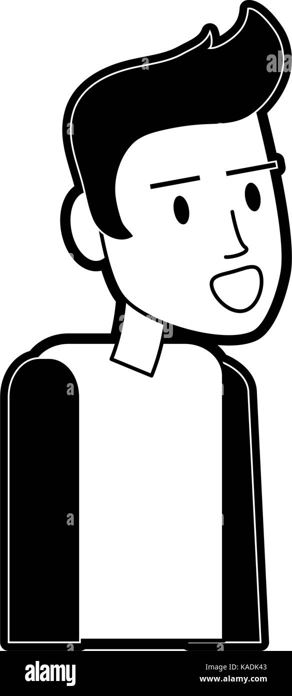 happy man face icon image Stock Vector Image & Art - Alamy