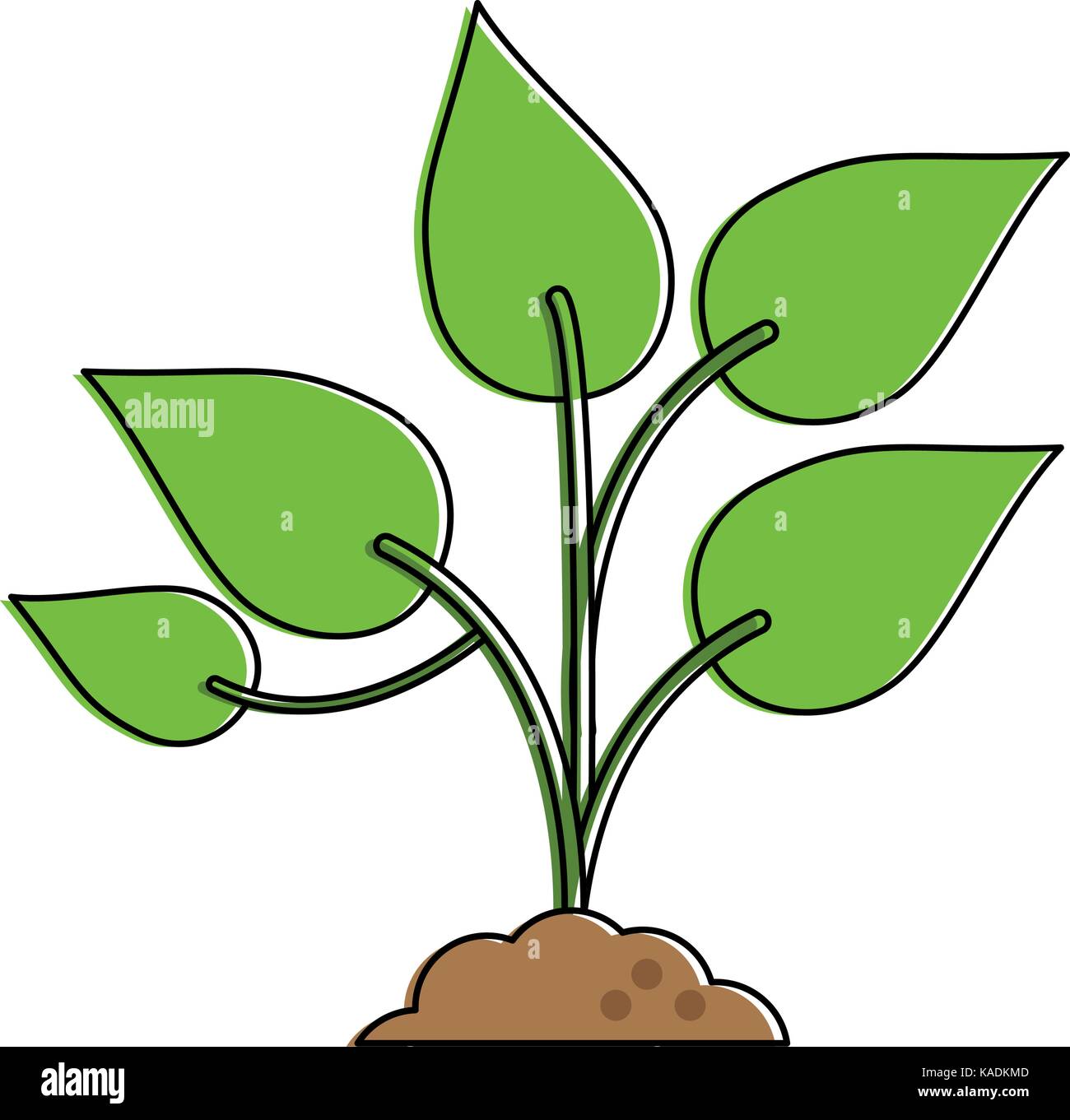 plant sprout icon image Stock Vector Image & Art - Alamy