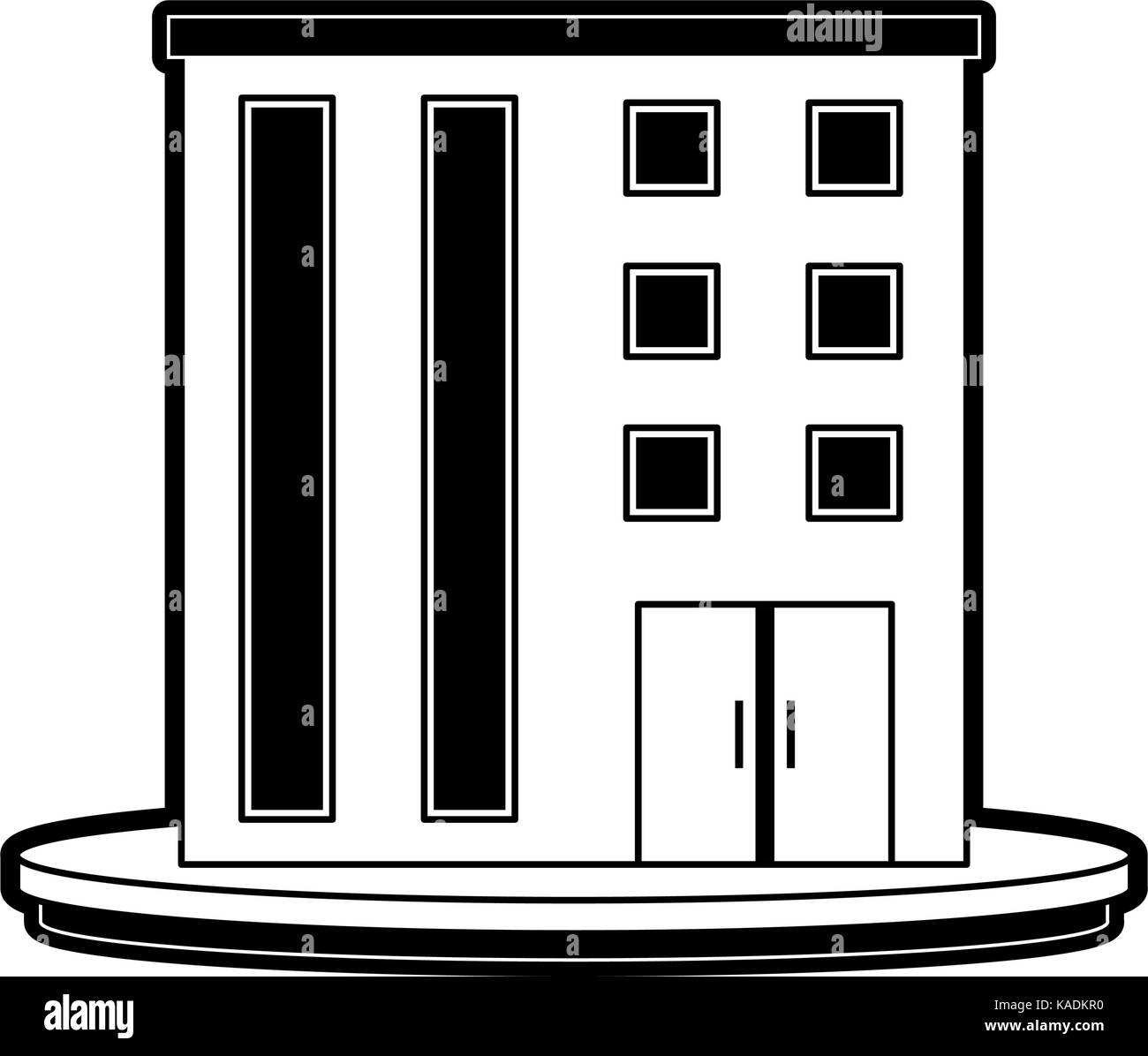 big city building icon image Stock Vector Image & Art - Alamy