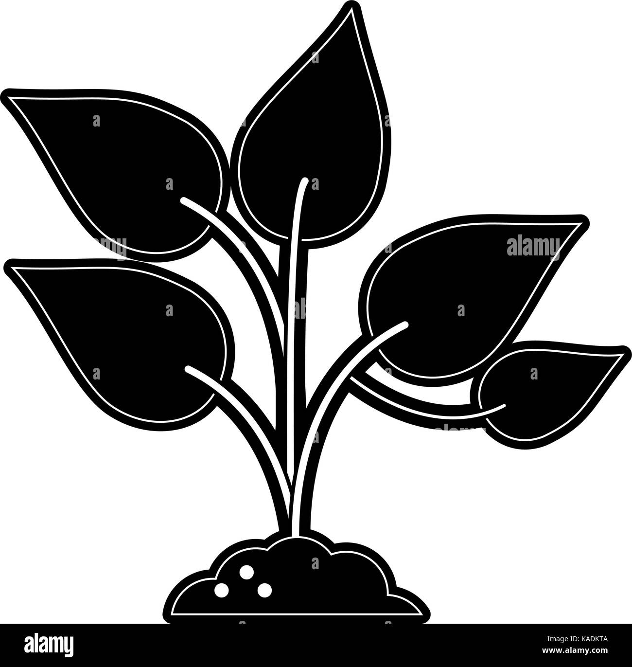 plant sprout icon image Stock Vector Image & Art - Alamy