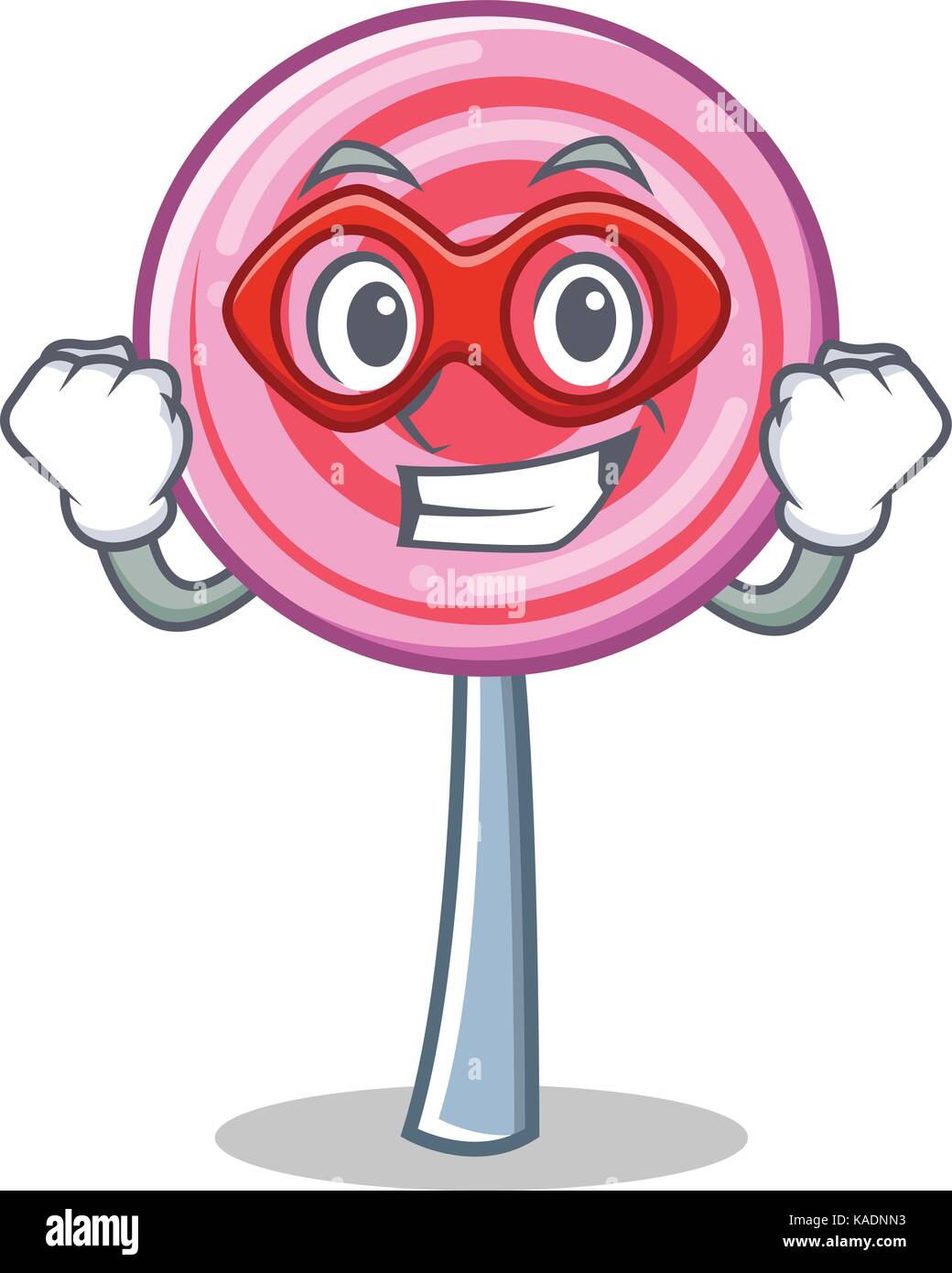 Super hero cute lollipop character cartoon Stock Vector Image & Art - Alamy