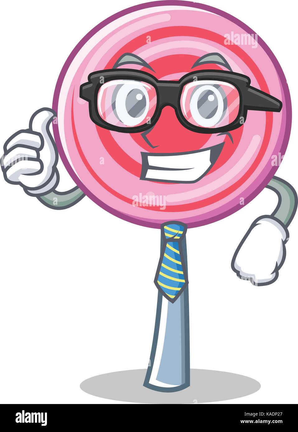 Businessman cute lollipop character cartoon Stock Vector Image & Art ...