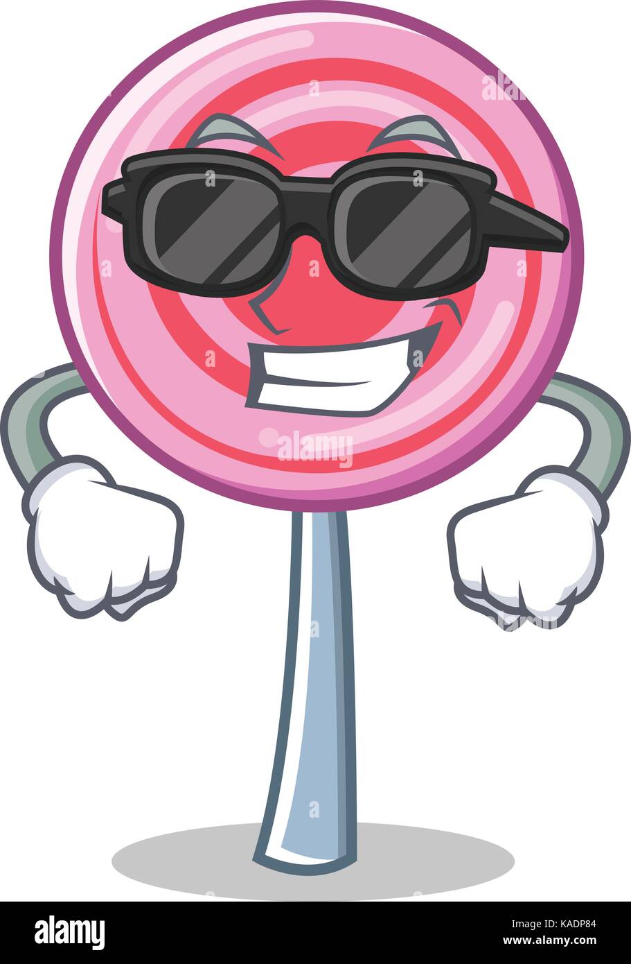 Super cool cute lollipop character cartoon Stock Vector Image & Art - Alamy