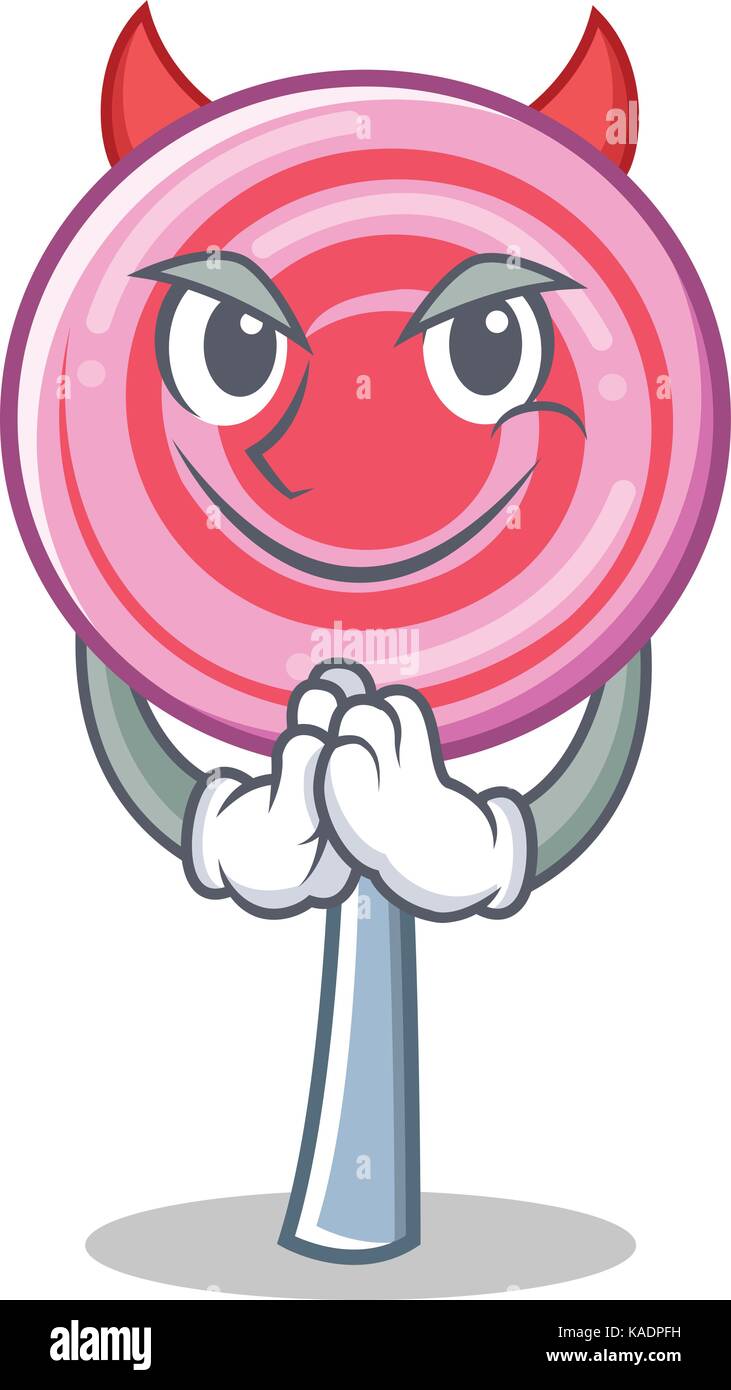Devil cute lollipop character cartoon Stock Vector Image & Art - Alamy