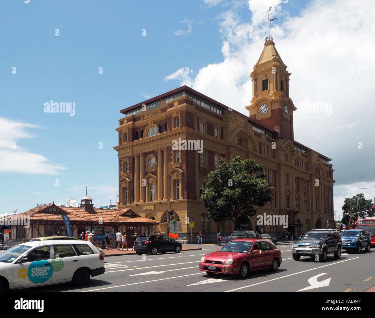 Ferry Building in Auckland, New Zealand Stock Photo - Alamy