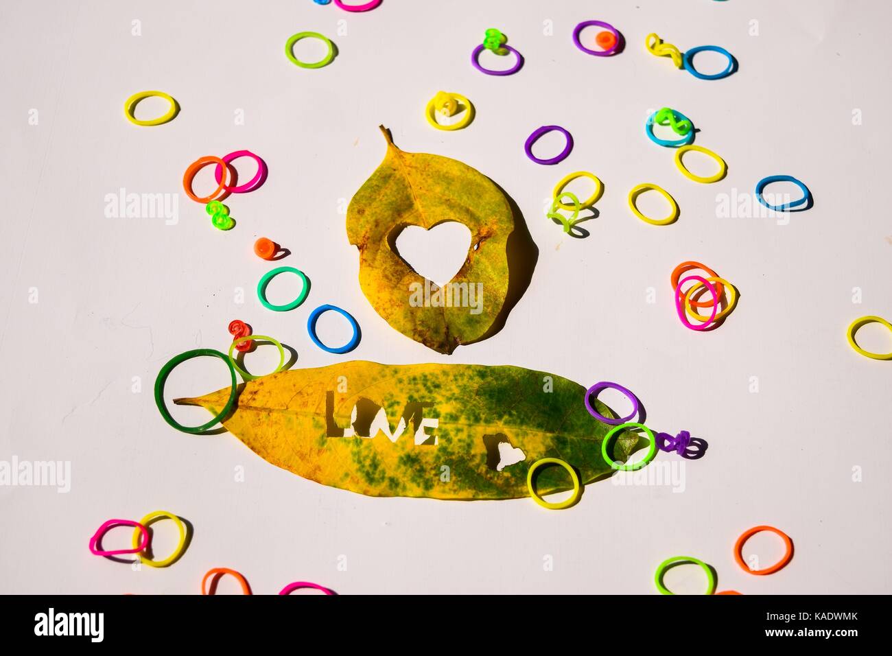 red maple leaf with heart background Stock Photo - Alamy