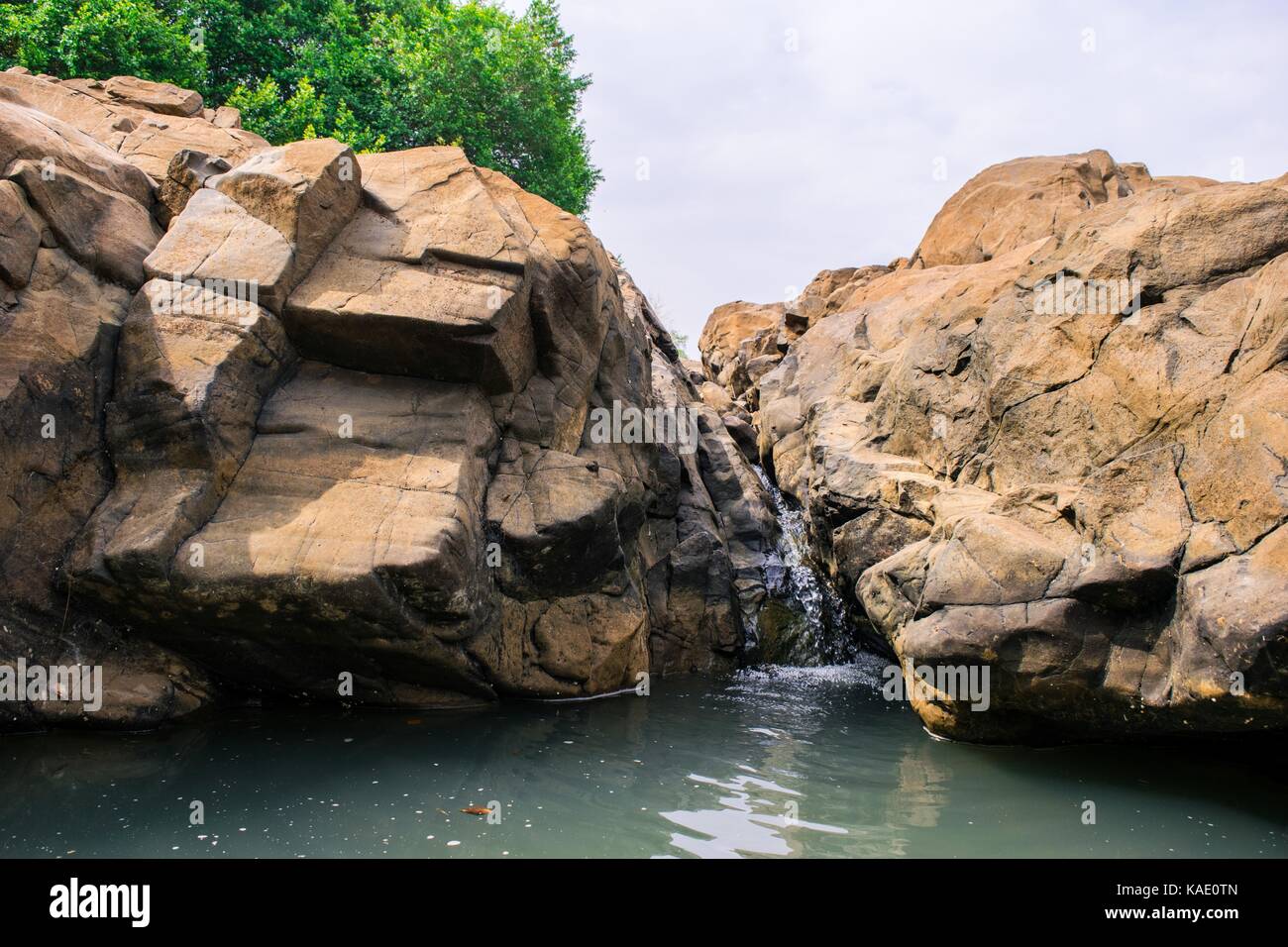 stream fountain gutter Stock Photo - Alamy