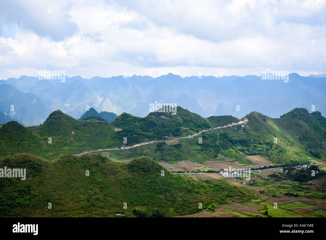 View from Quan Ba Sky gate, Ha Giang province, Vietnam Stock Photo - Alamy