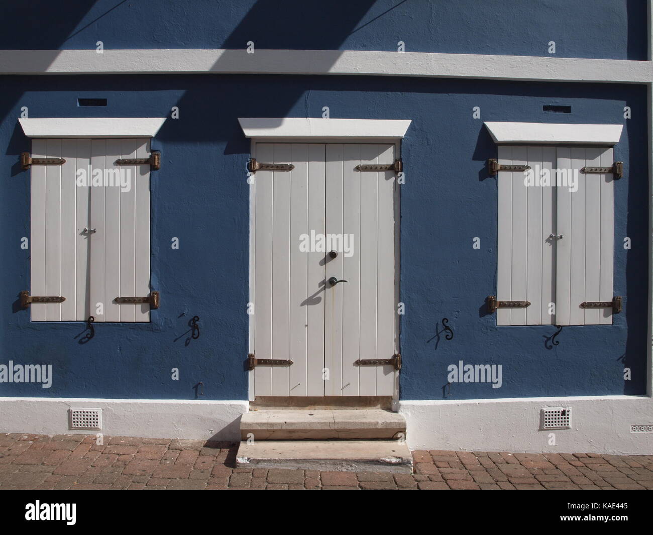 Assorted views of St. Georges, Bermuda with it's well known pastel ...