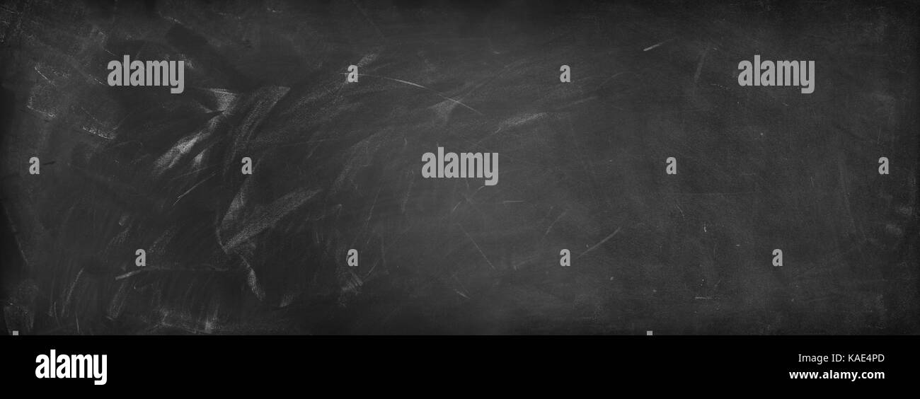 Chalk rubbed out on blackboard Stock Photo - Alamy