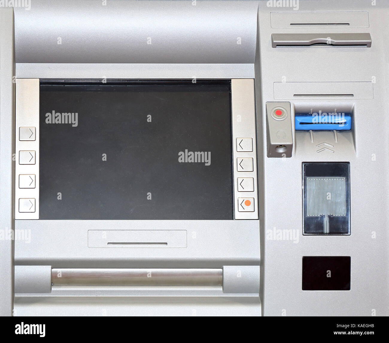 Automatd Teller Machine With Chip and Contactless Card Reader Stock ...