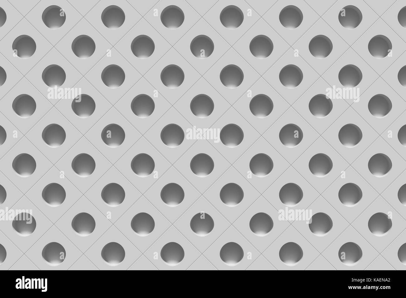 3d rendering of a grey surface with a lot of holes Stock Photo - Alamy