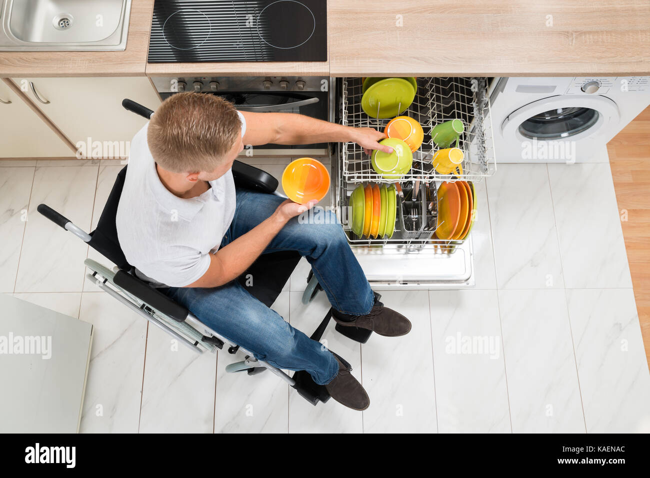 Handicapped disabled kitchen hi-res stock photography and images - Alamy