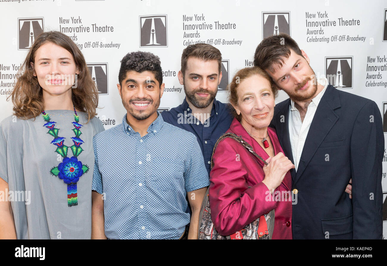 New York, United States. 25th Sep, 2017. Hannah Mitchell, Fernando ...