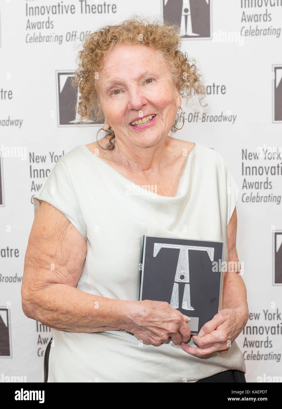 New York, United States. 25th Sep, 2017. Chrystal Field recipient Ellen ...