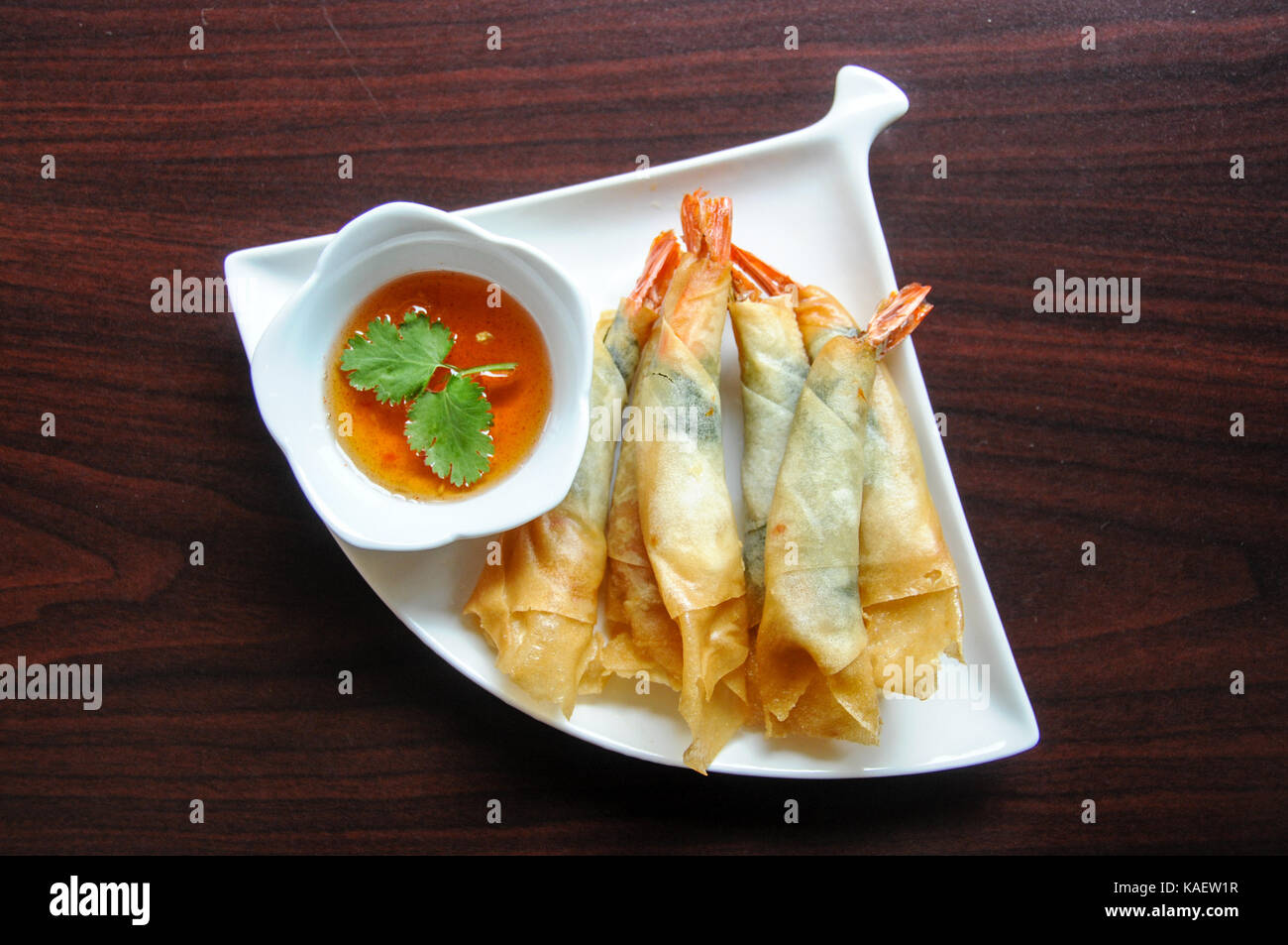 Shrimp rolls hi-res stock photography and images - Alamy