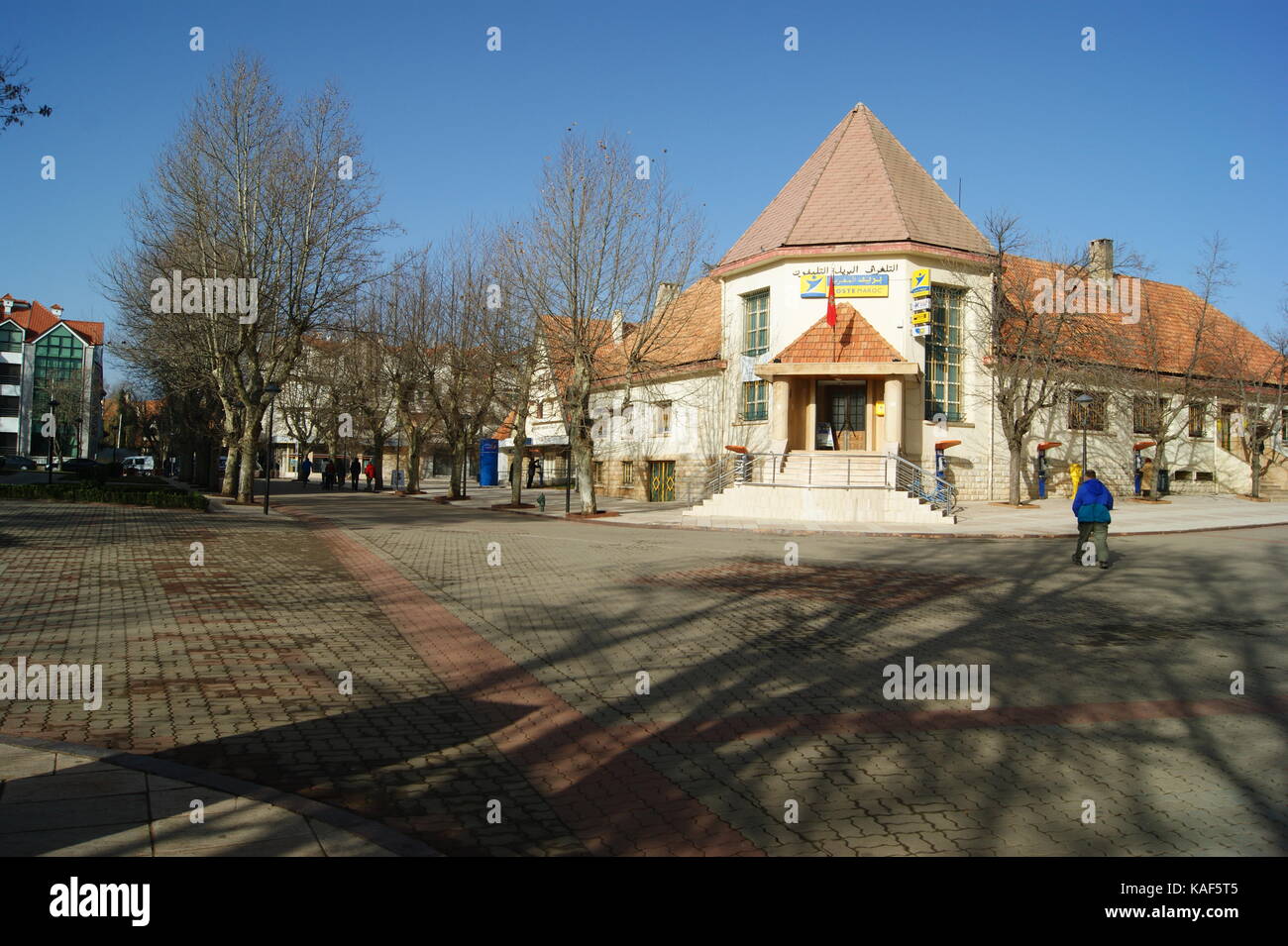 The Mountain resort of Ifrane, Atlas Mountains, Morocco Stock Photo - Alamy