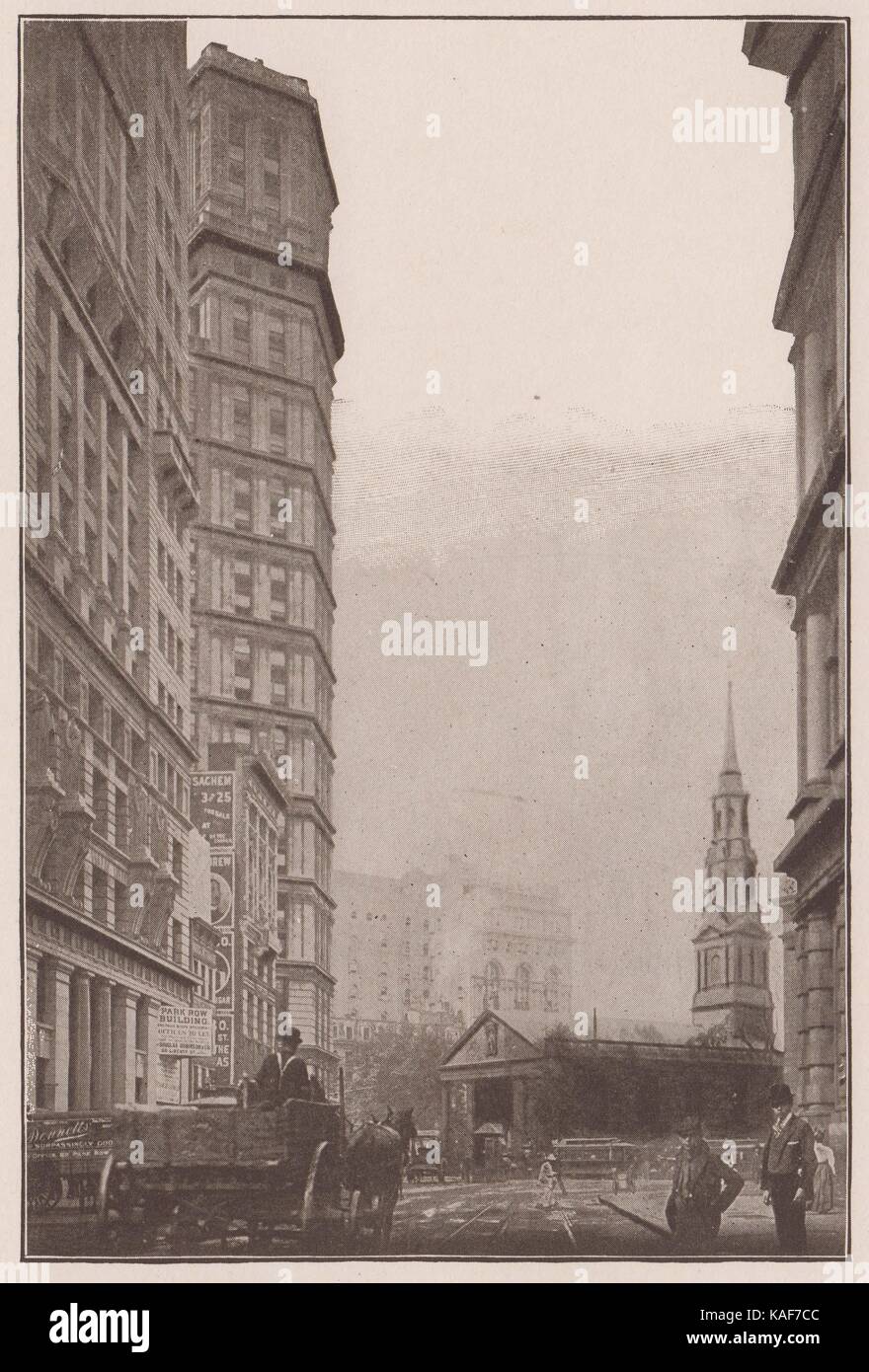 St. Paul's church from Park Row Stock Photo - Alamy