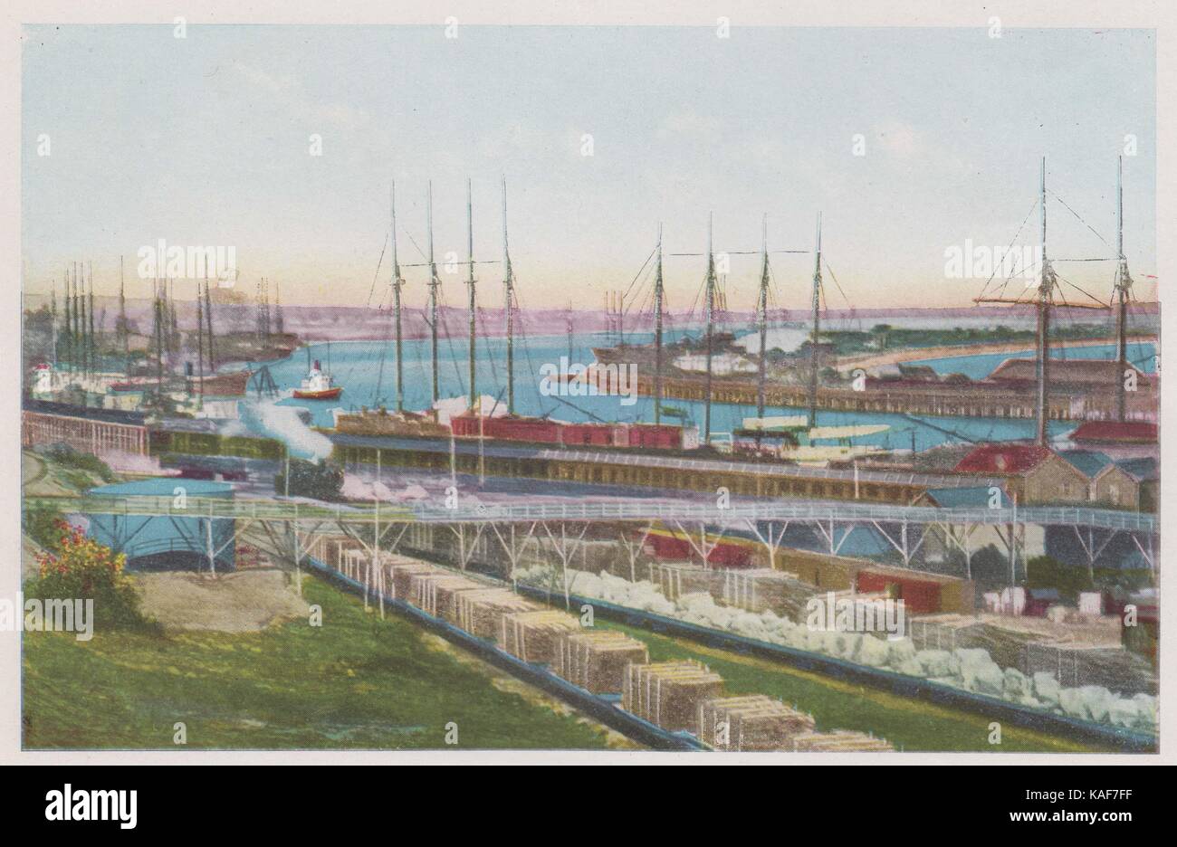 Los Angeles Harbor at San Pedro Stock Photo - Alamy