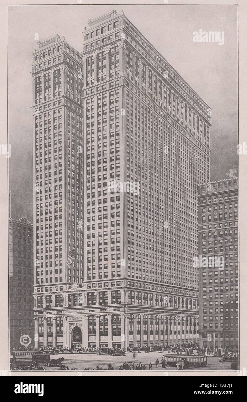 Equitable Building, built on the site of the Old Equitable building ...
