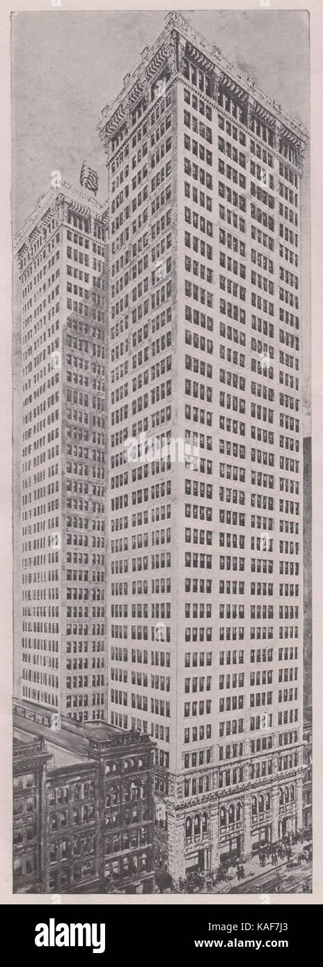 Adams' building, at 61 Broadway, a 32-story office building, the ...
