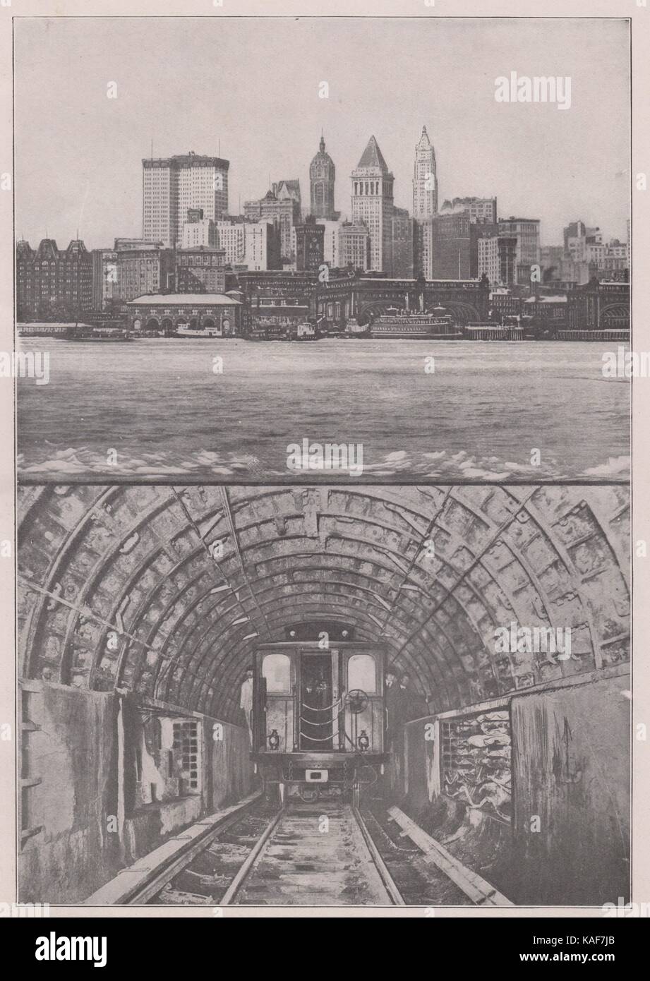 Brooklyn Tunnel, an extension of the Rapid Transit system connecting ...