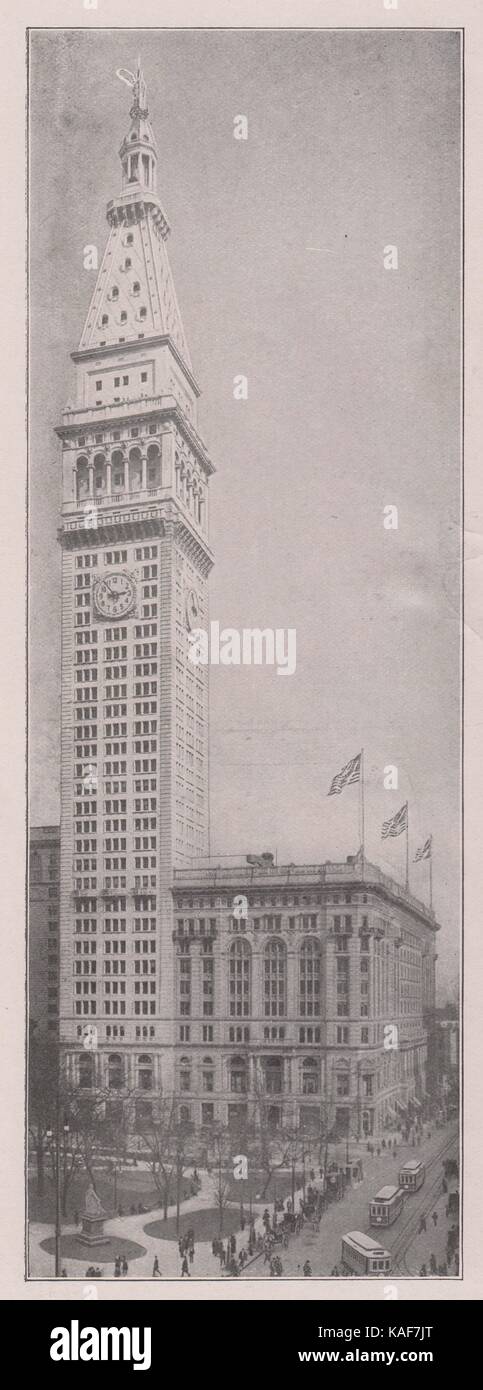 Metropolitan life Insurance Building, at 1 Madison Avenue. Occupies ...