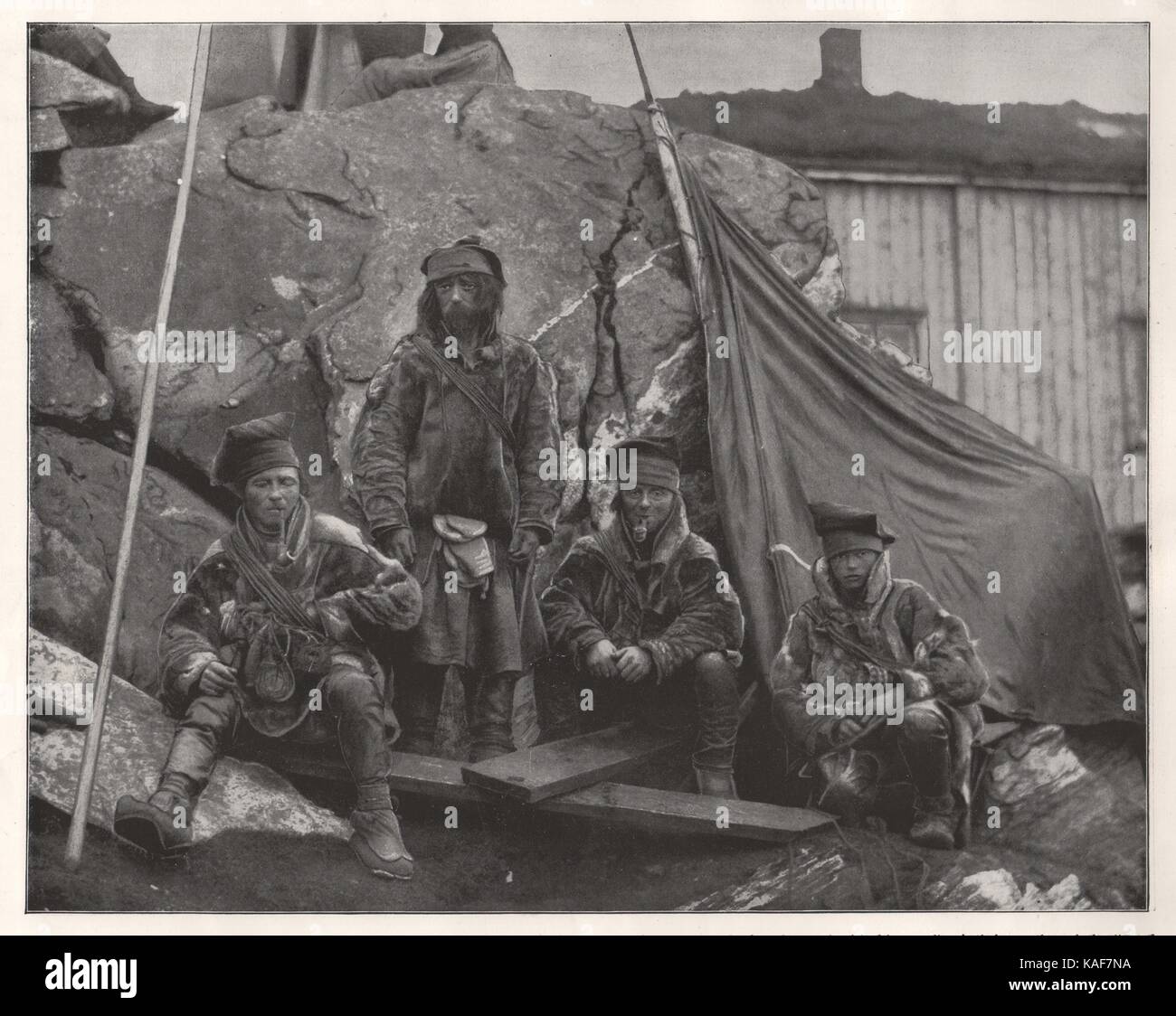 Group of Lapps, Norway Stock Photo - Alamy