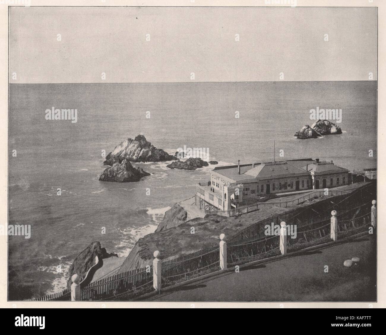 Cliff House and Seal Rocks, Golden Gate, California Stock Photo - Alamy
