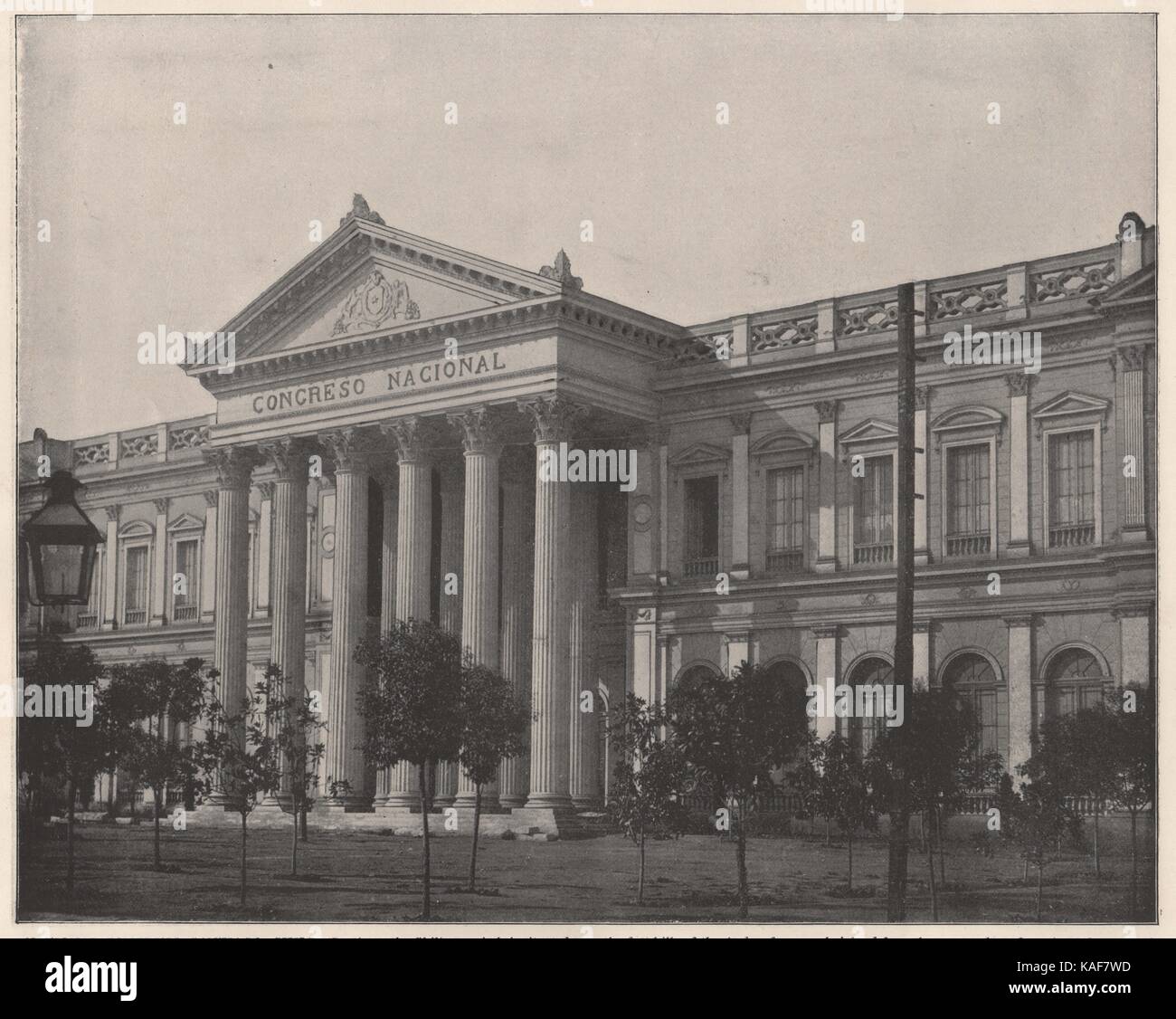 National Congress, Santiago, Chile Stock Photo - Alamy