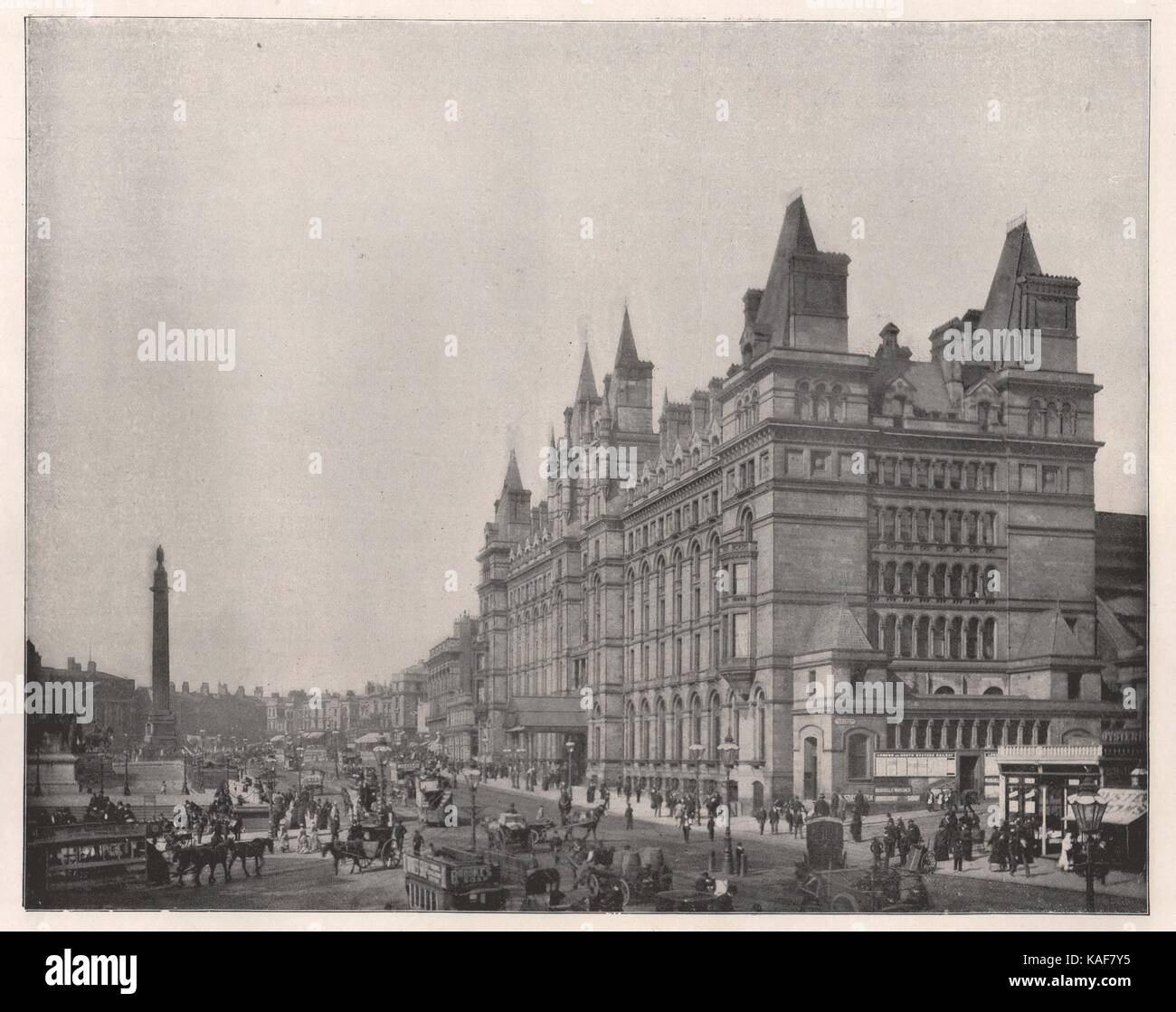 Lime Street, Liverpool, England Stock Photo - Alamy