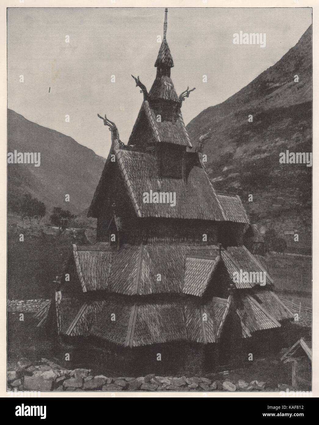 Borgund Church, Norway Stock Photo - Alamy