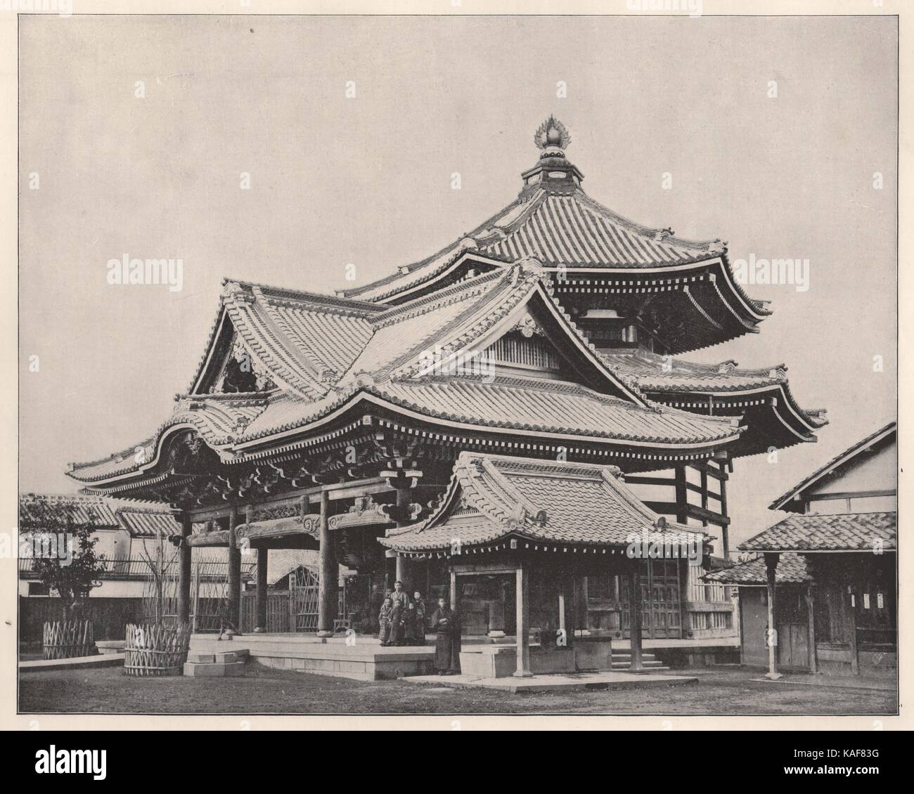 Hexagonal Temple, Kyoto Japan Stock Photo - Alamy