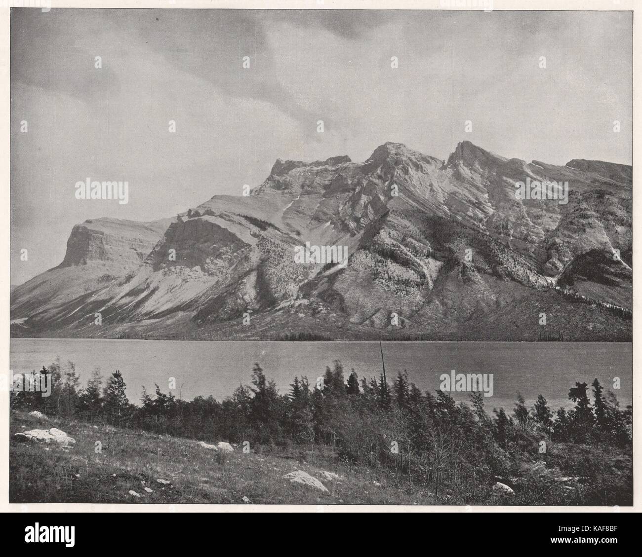 The Devil's Lake Stock Photo - Alamy