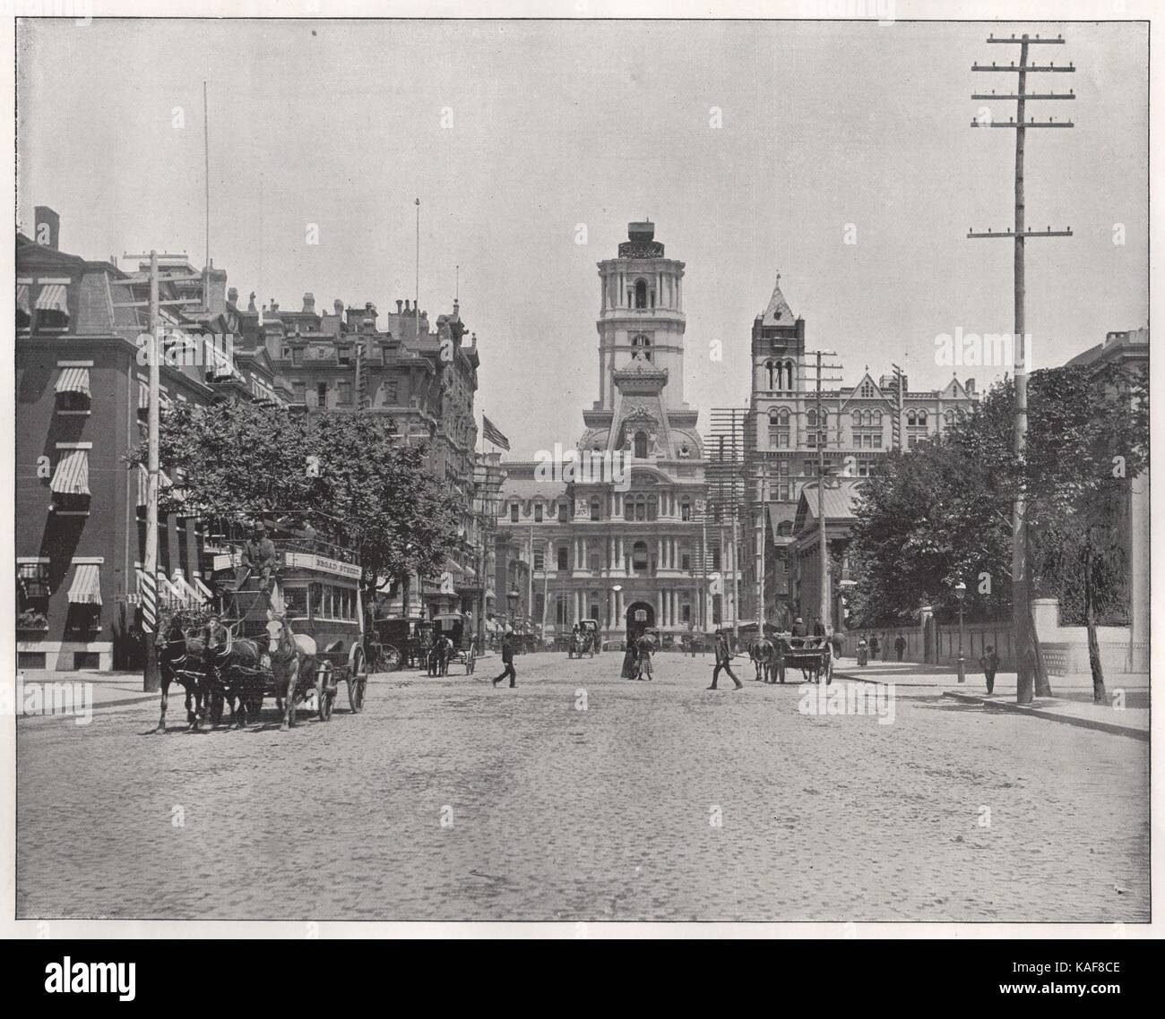 Broad Street, Philadelphia Stock Photo - Alamy