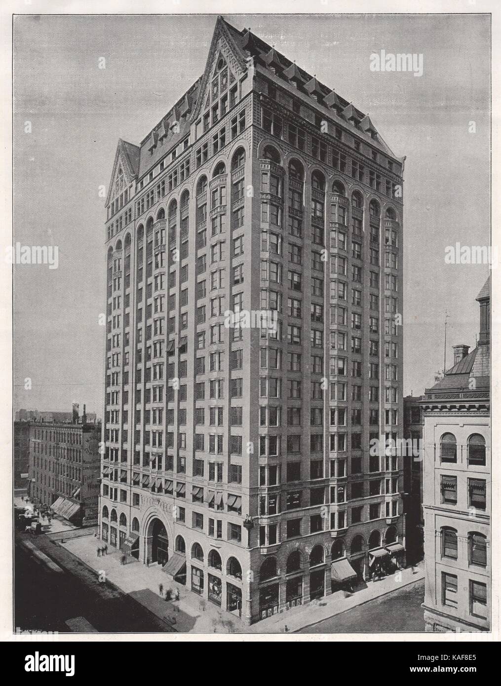 The Masonic Temple in Chicago Stock Photo - Alamy