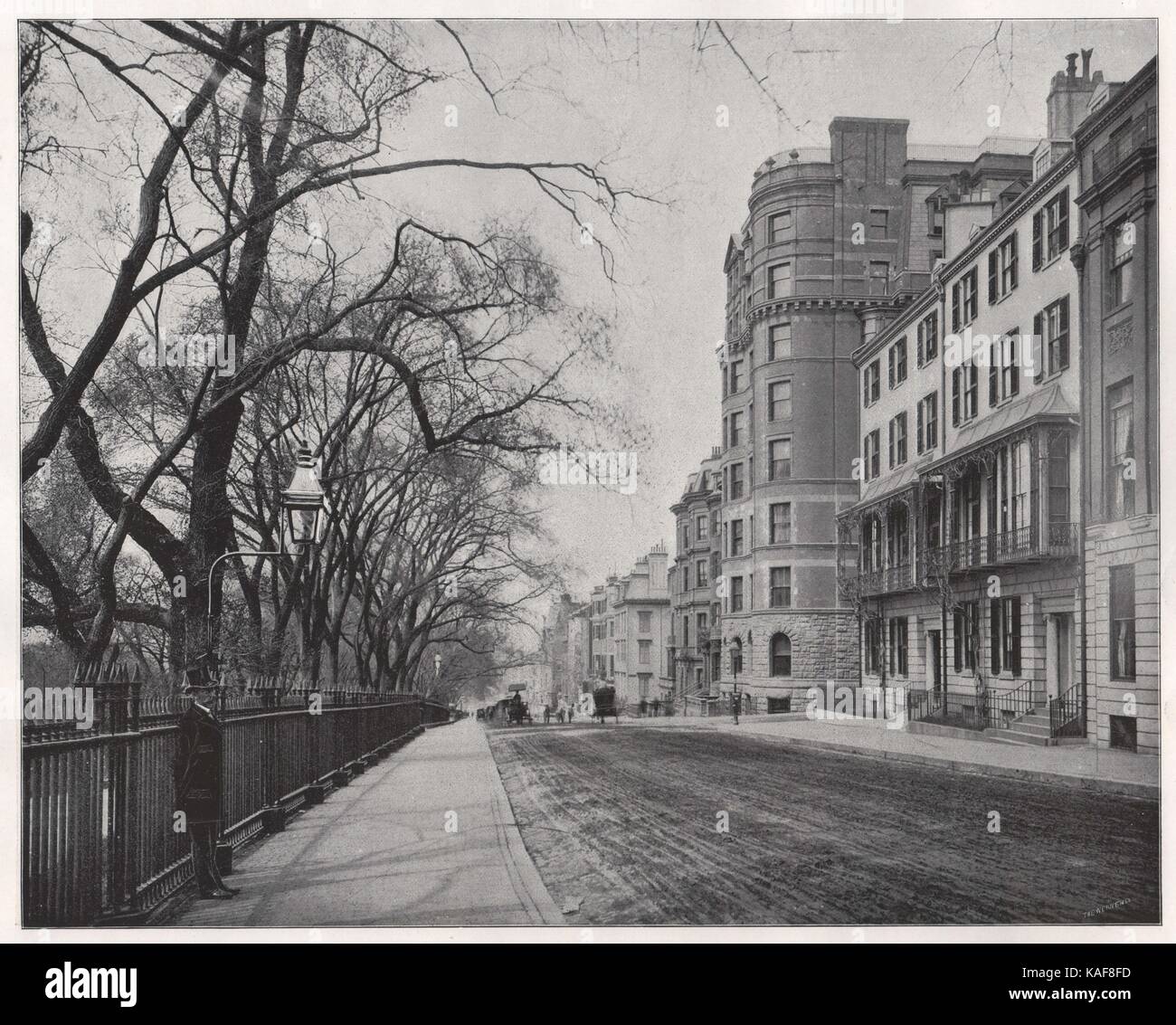 Beacon Street, Boston Stock Photo - Alamy