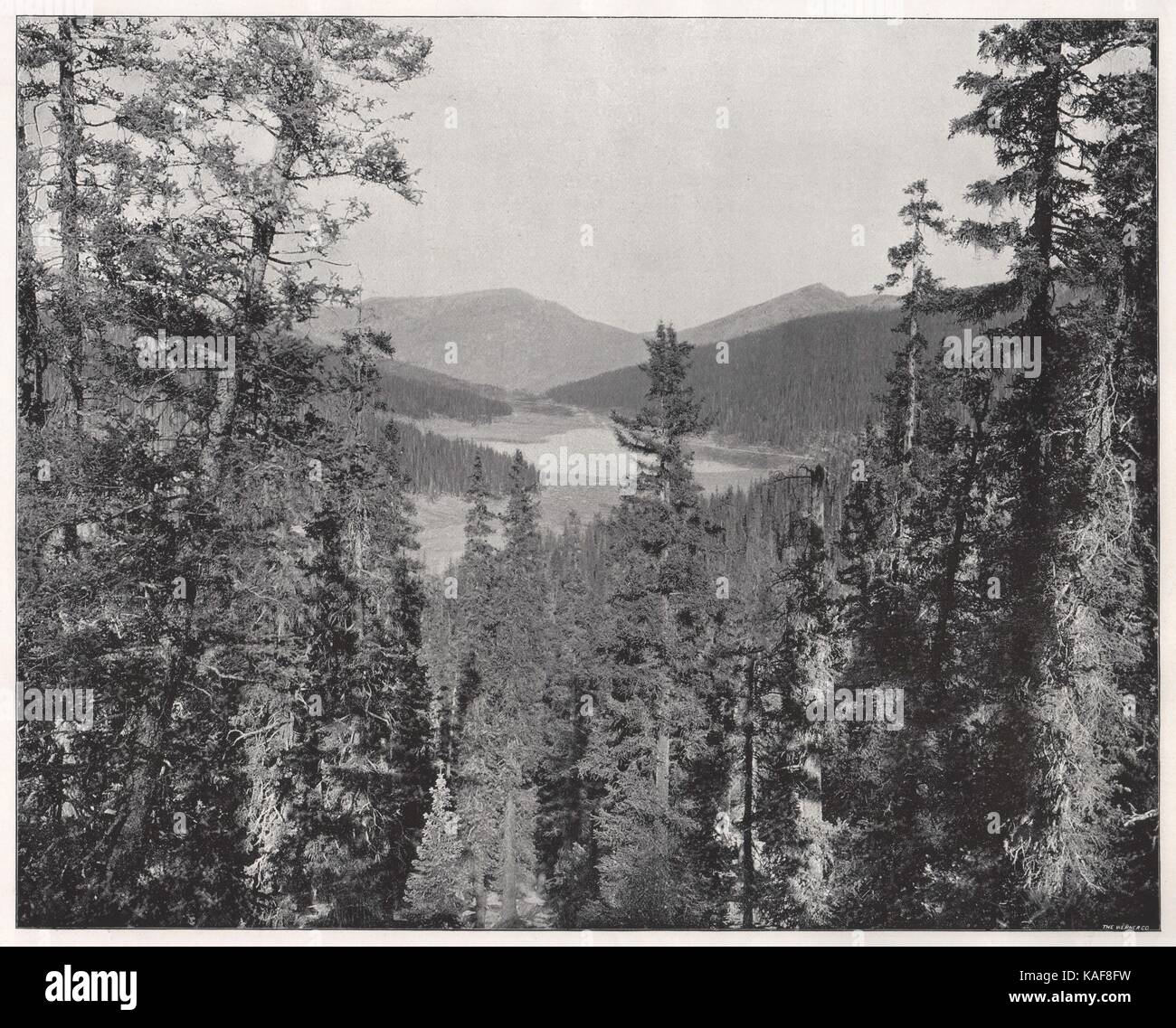 Lake Ivanhoe, Colorado Stock Photo - Alamy